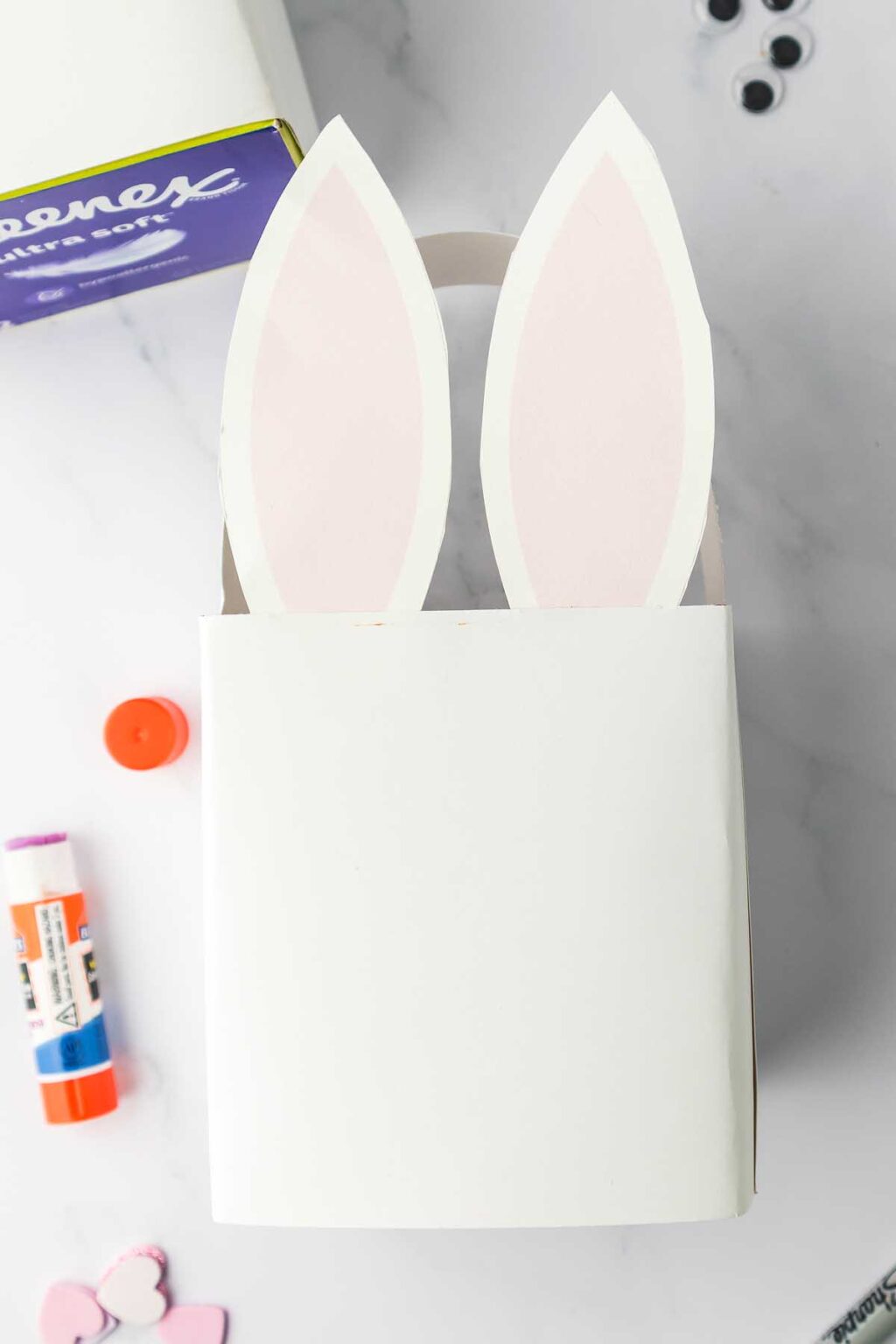 Bunny Tissue Box Easter Basket - xoxoBella