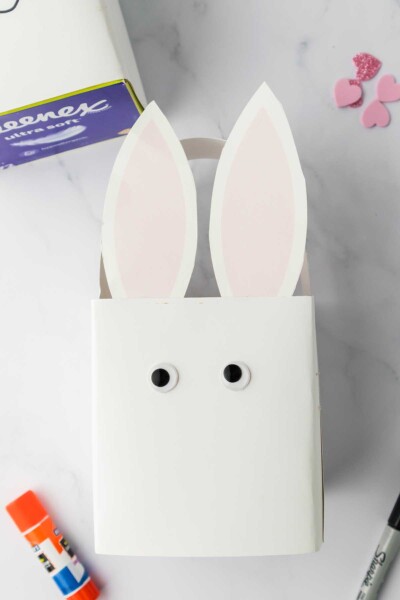 Bunny Tissue Box Easter Basket - xoxoBella