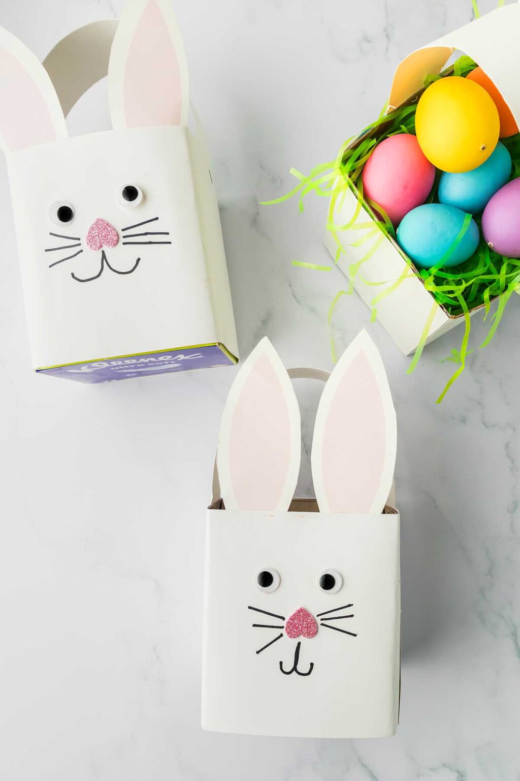 Bunny Tissue Box Easter Basket - xoxoBella