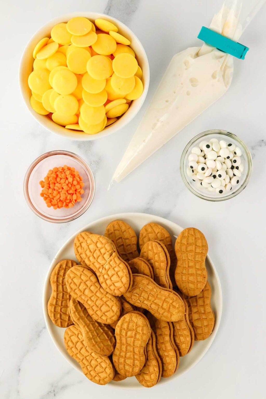 Nutter Butter Hatching Chick Cookies - xoxoBella