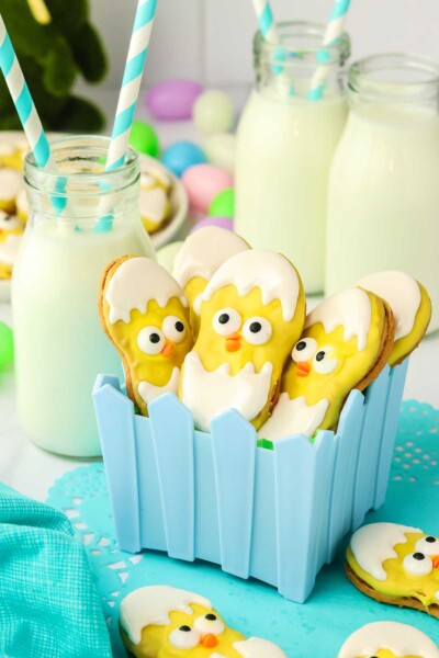 Nutter Butter Hatching Chick Cookies - xoxoBella