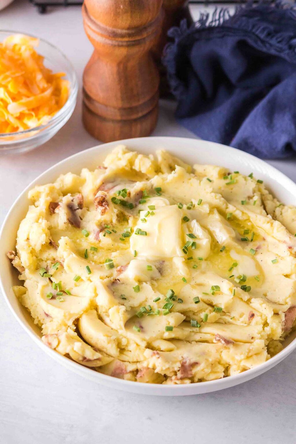 Red Skin Mashed Potatoes - xoxoBella