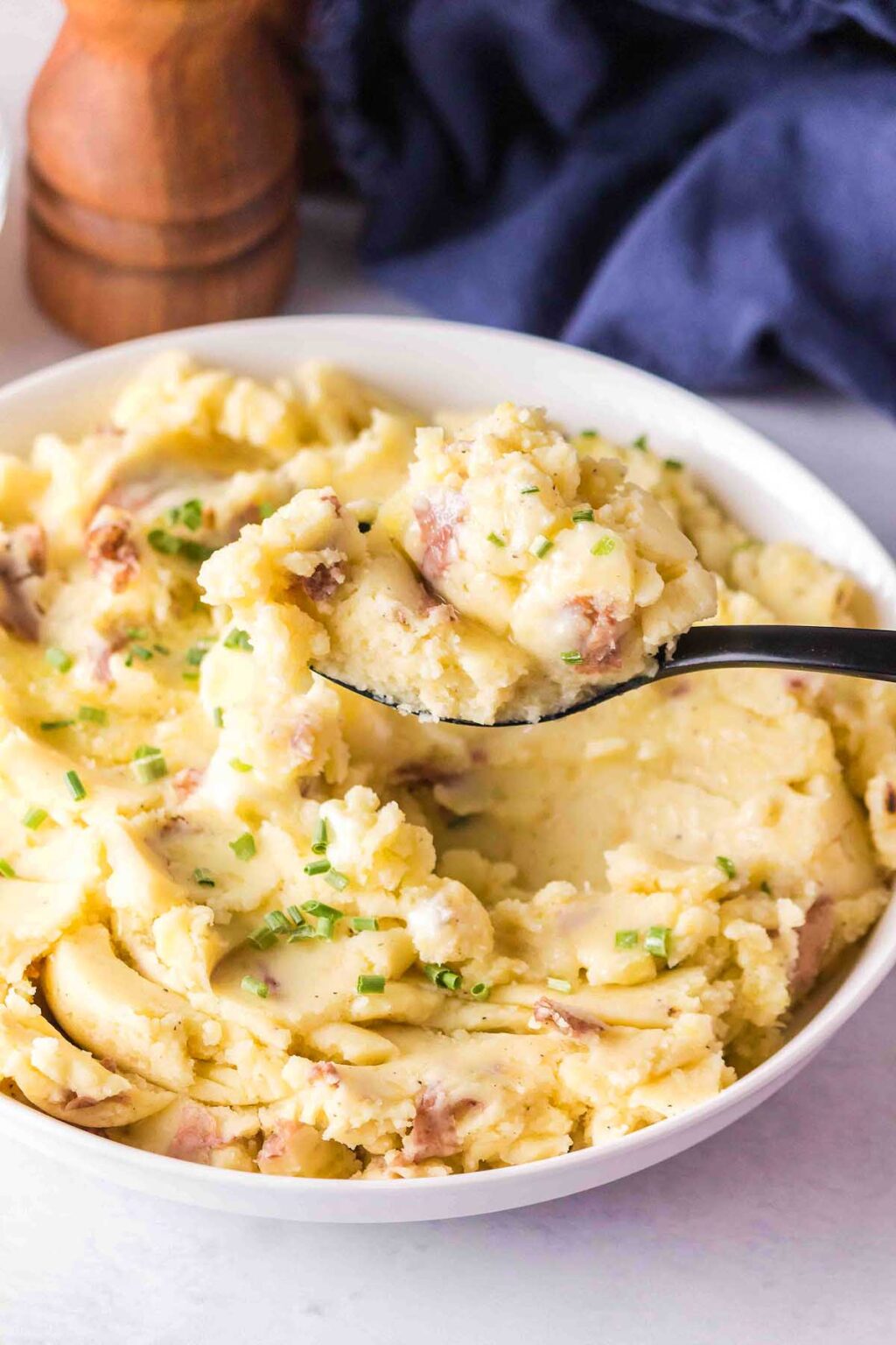 Red Skin Mashed Potatoes - xoxoBella