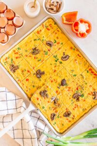 Sheet Pan Eggs - xoxoBella