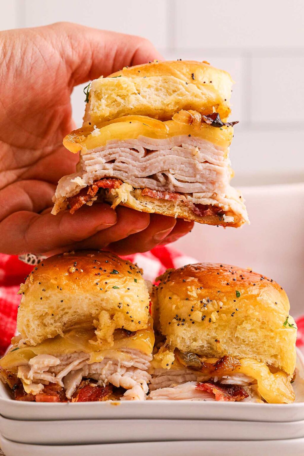 Maple Bacon Turkey Sliders - xoxoBella