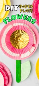 Cute Paper Plate Flower Craft - xoxoBella