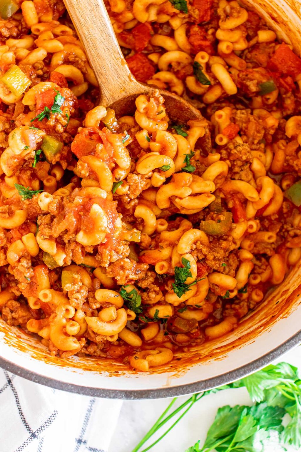 American Chop Suey (American Goulash) - xoxoBella