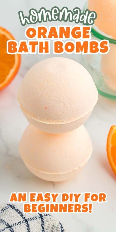 Homemade Orange Bath Bombs - xoxoBella