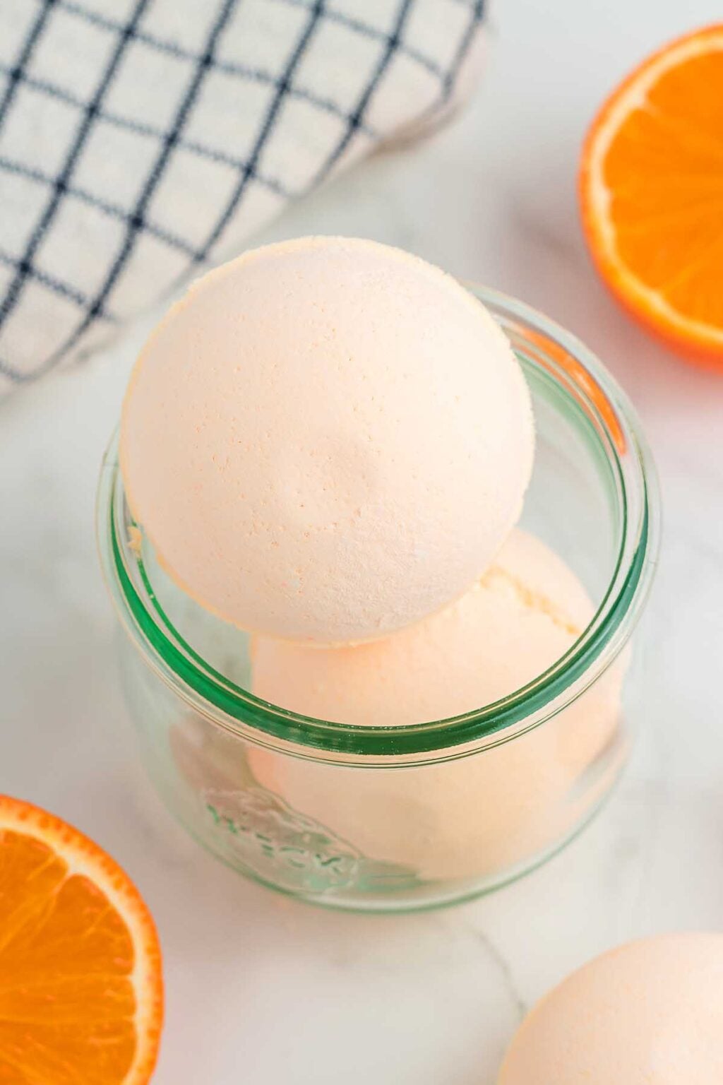 Homemade Orange Bath Bombs - xoxoBella