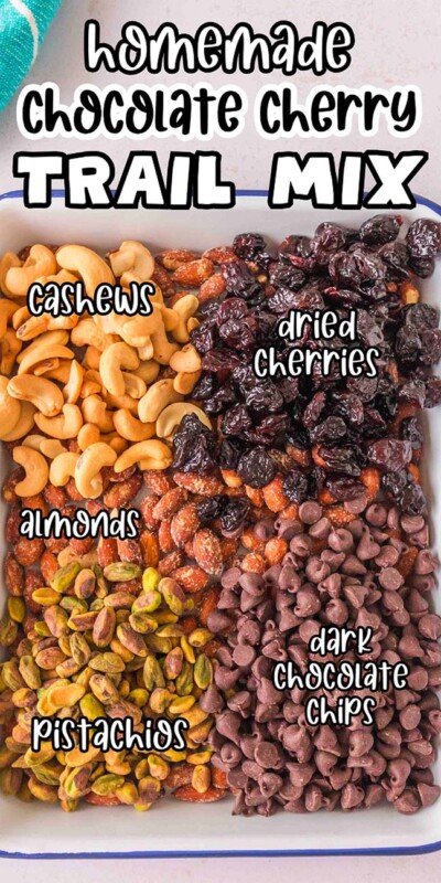 Chocolate Cherry Trail Mix - xoxoBella