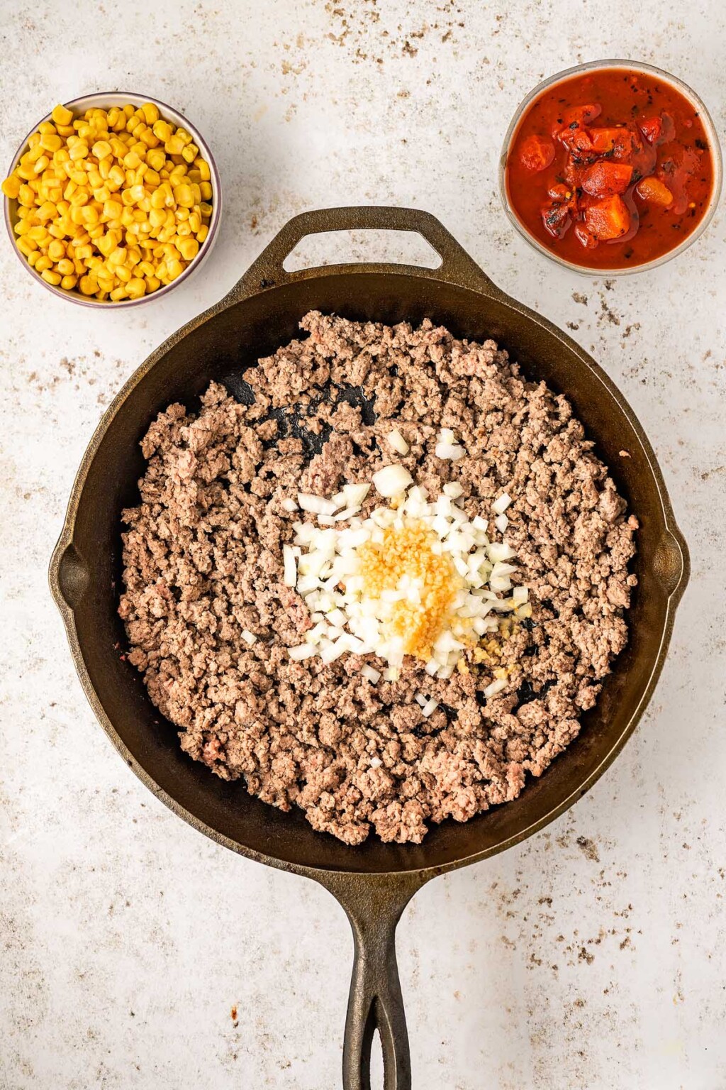 Cowboy Beef and Rice Skillet - xoxoBella
