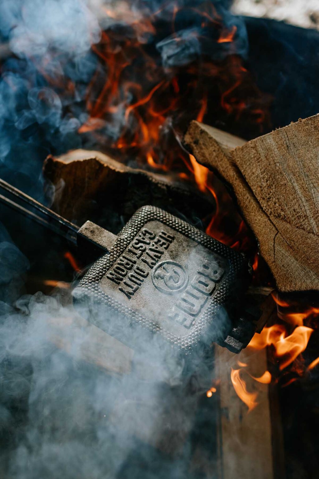 How to Cook With a Pie Iron Over a Campfire - xoxoBella