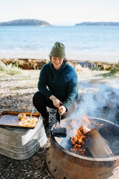 How to Cook With a Pie Iron Over a Campfire - xoxoBella