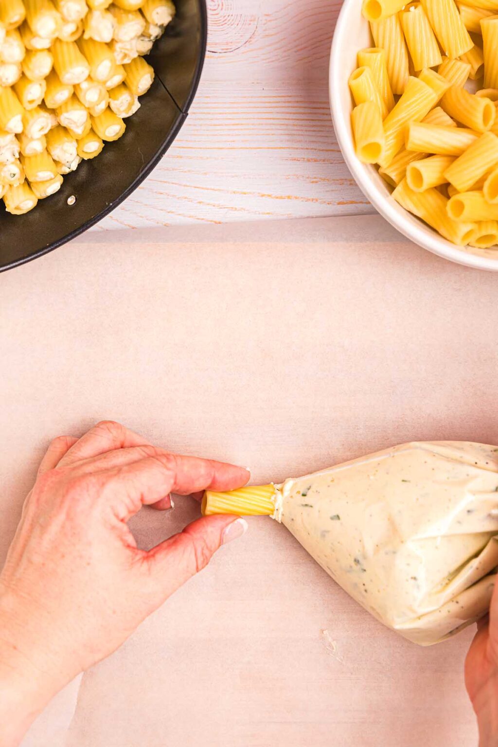 Stuffed Rigatoni Pasta Pie - xoxoBella