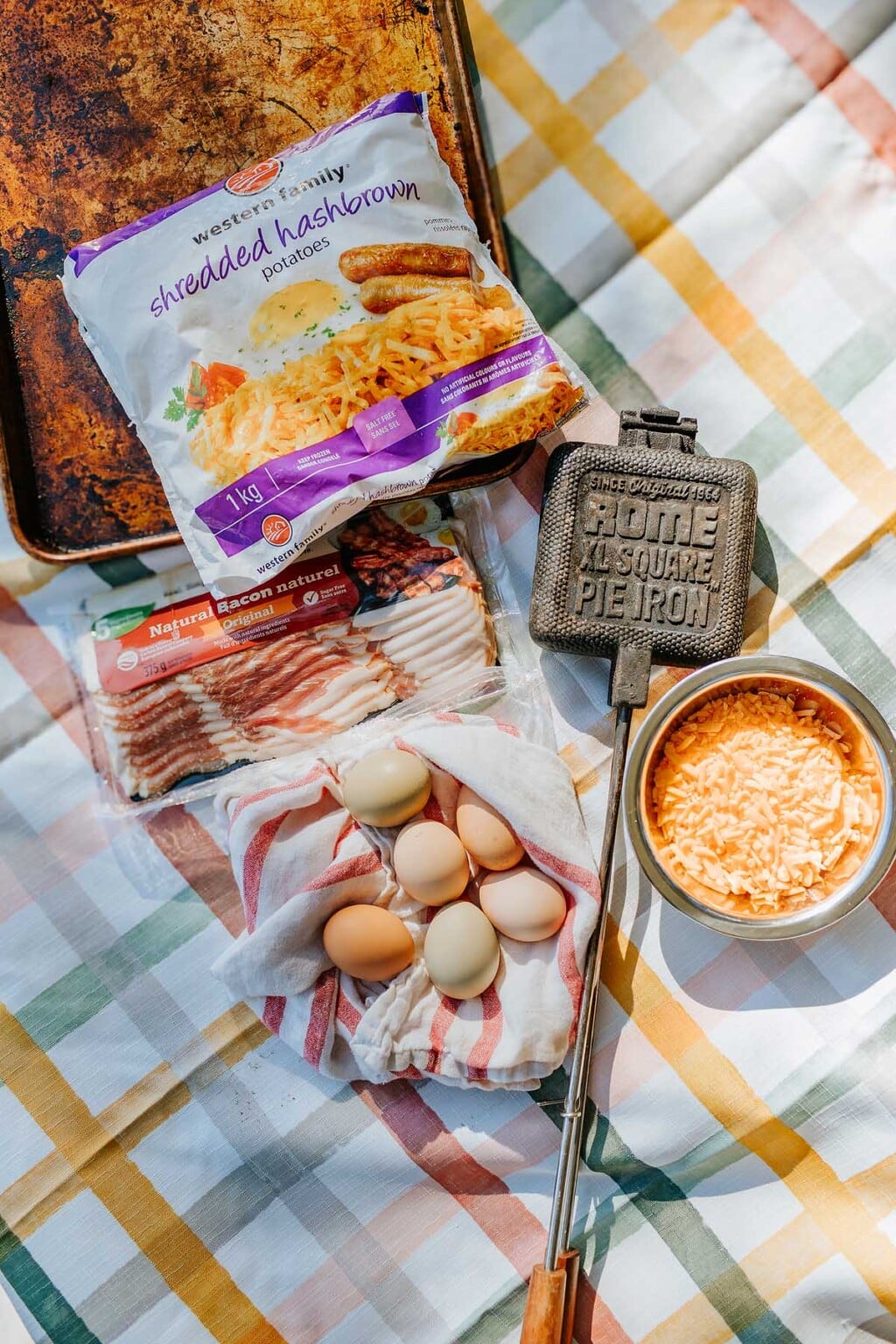 Pie Iron Breakfast Bake - xoxoBella