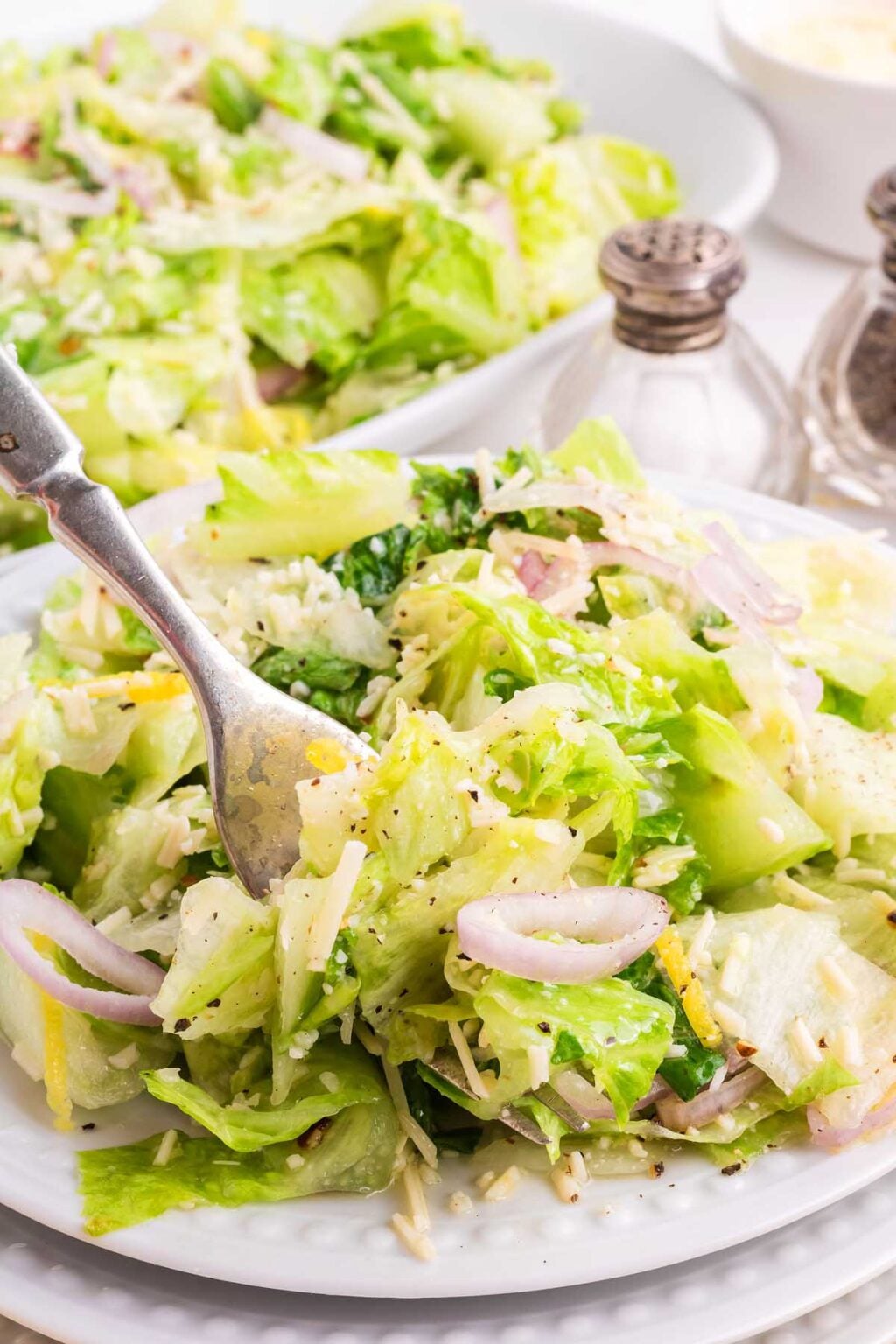 Lemon Parmesan Chopped Salad - xoxoBella
