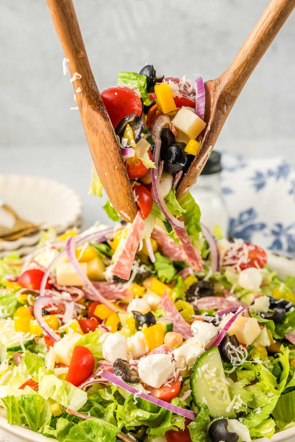 Italian Chopped Salad - xoxoBella