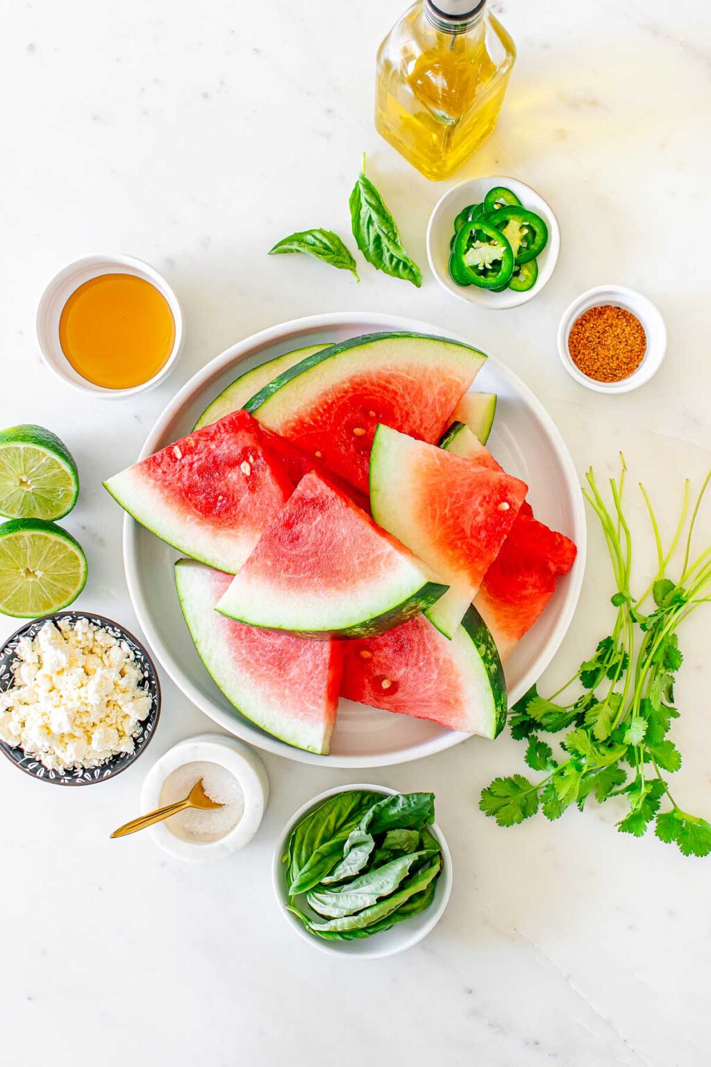 Spicy Watermelon Jalapeño Salad - xoxoBella