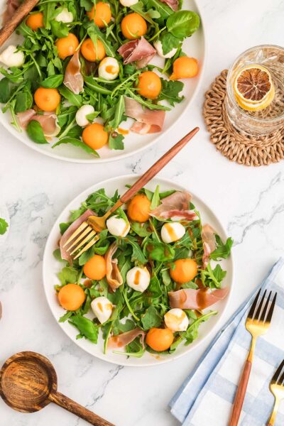 Melon Prosciutto Salad - xoxoBella