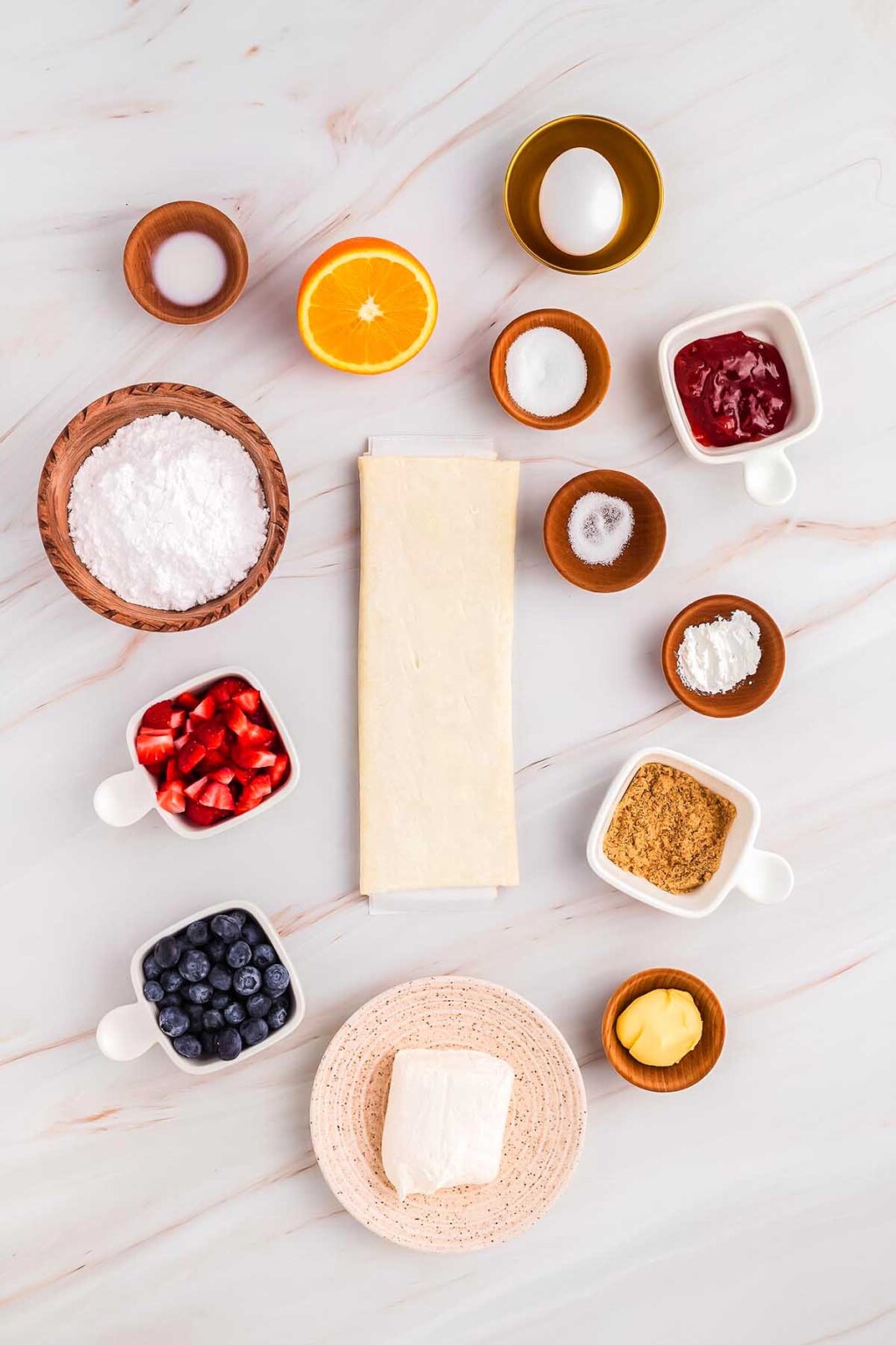 Cream Cheese Berry Danish - xoxoBella