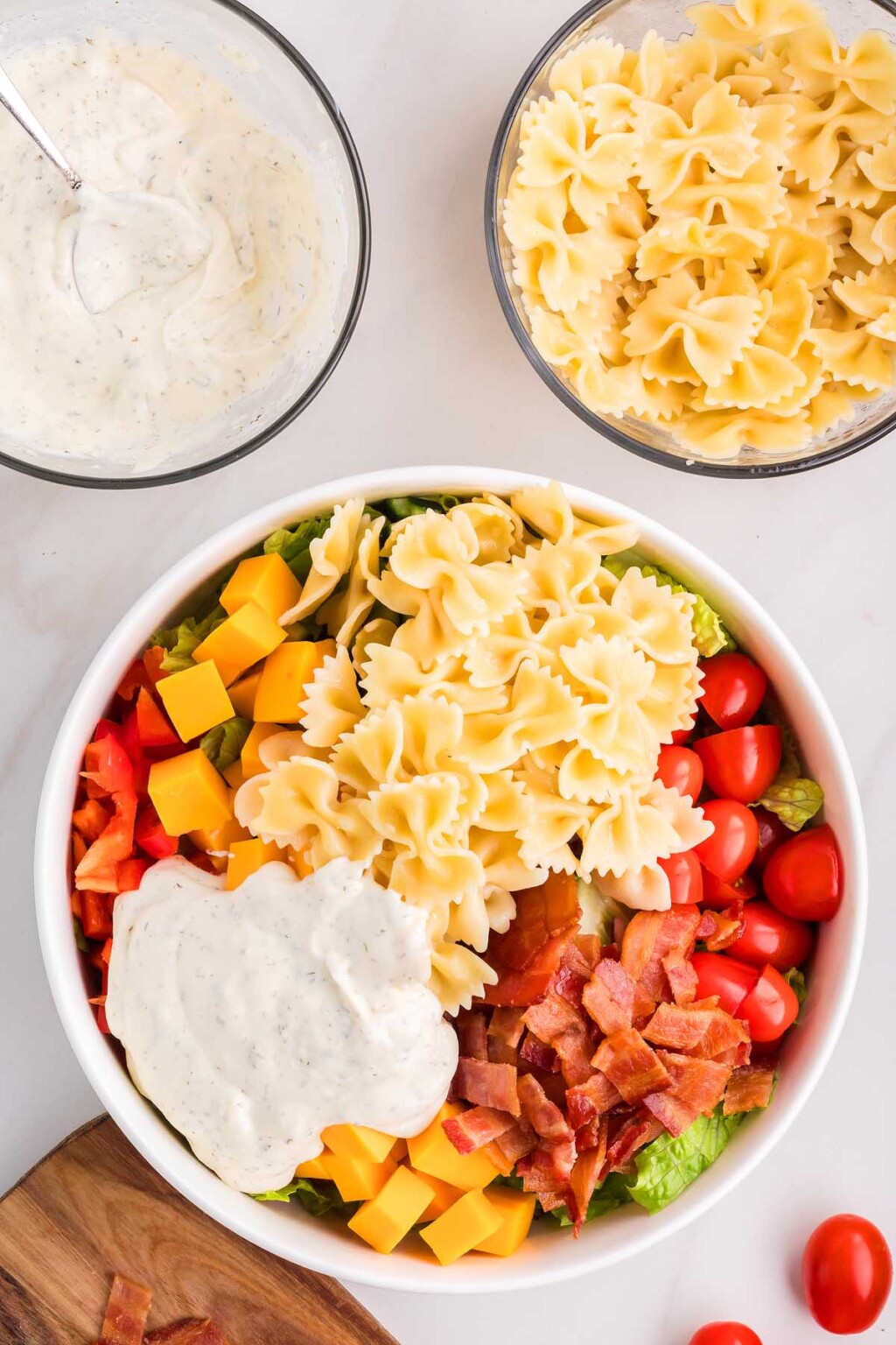 BLT Pasta Salad - xoxoBella