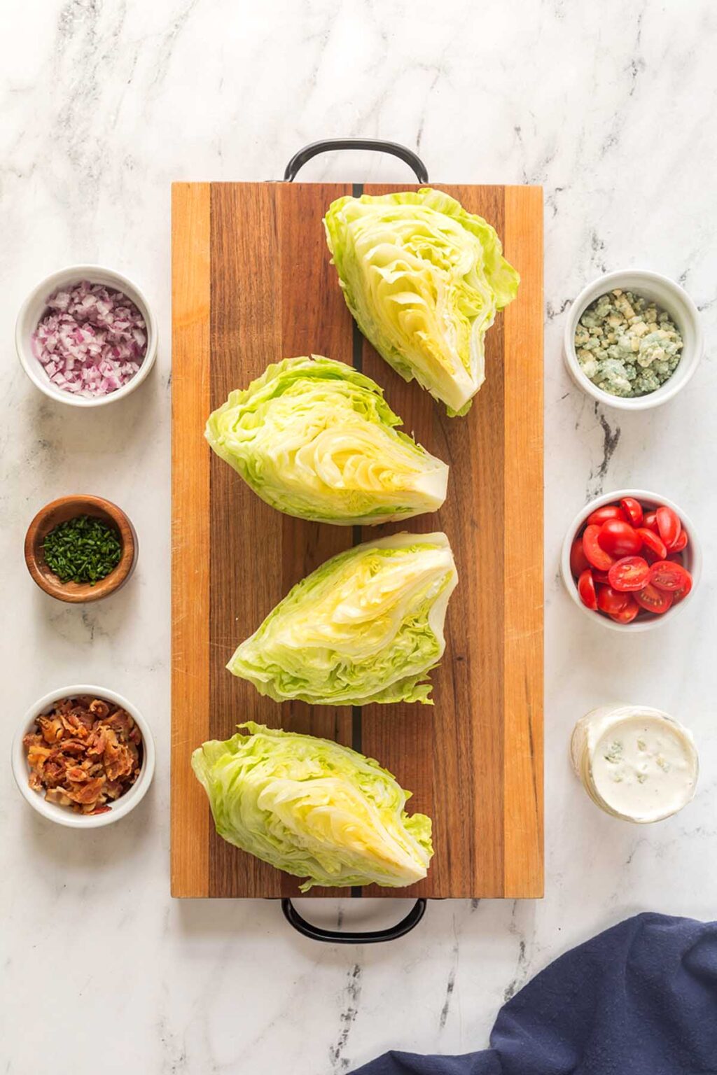 Iceberg Wedge Salad - xoxoBella