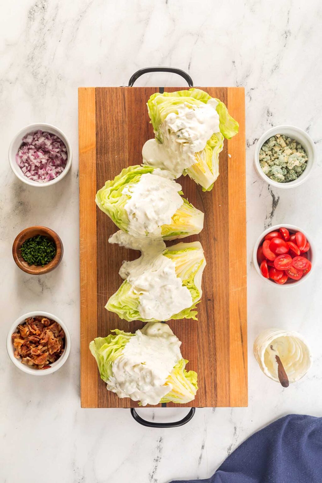 Iceberg Wedge Salad - xoxoBella