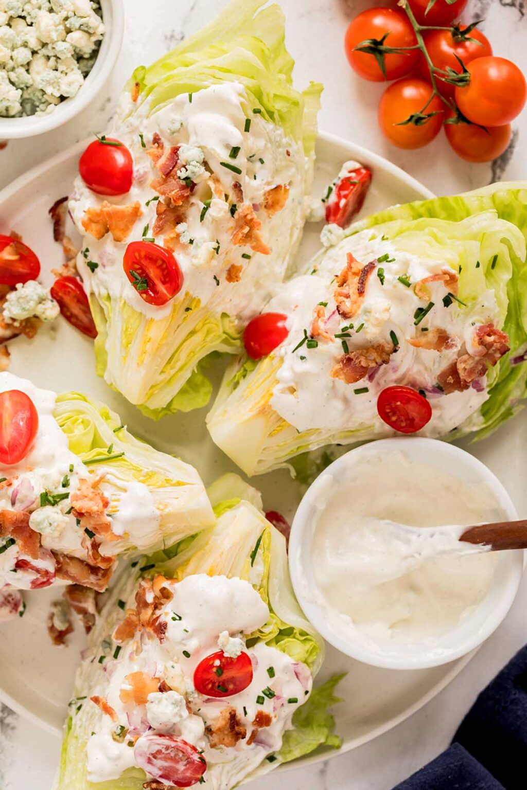 Iceberg Wedge Salad - xoxoBella