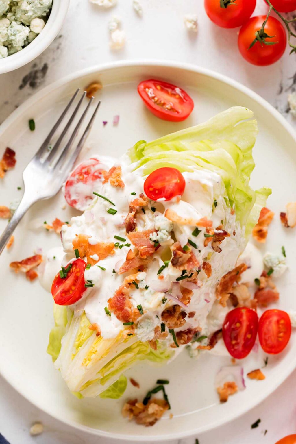 Iceberg Wedge Salad - xoxoBella