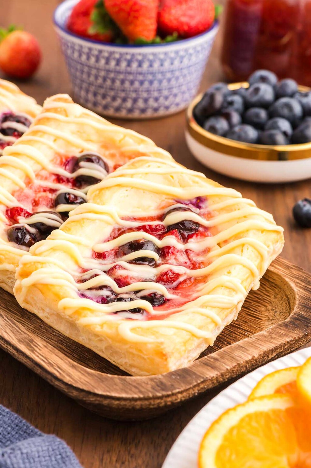 Cream Cheese Berry Danish - xoxoBella
