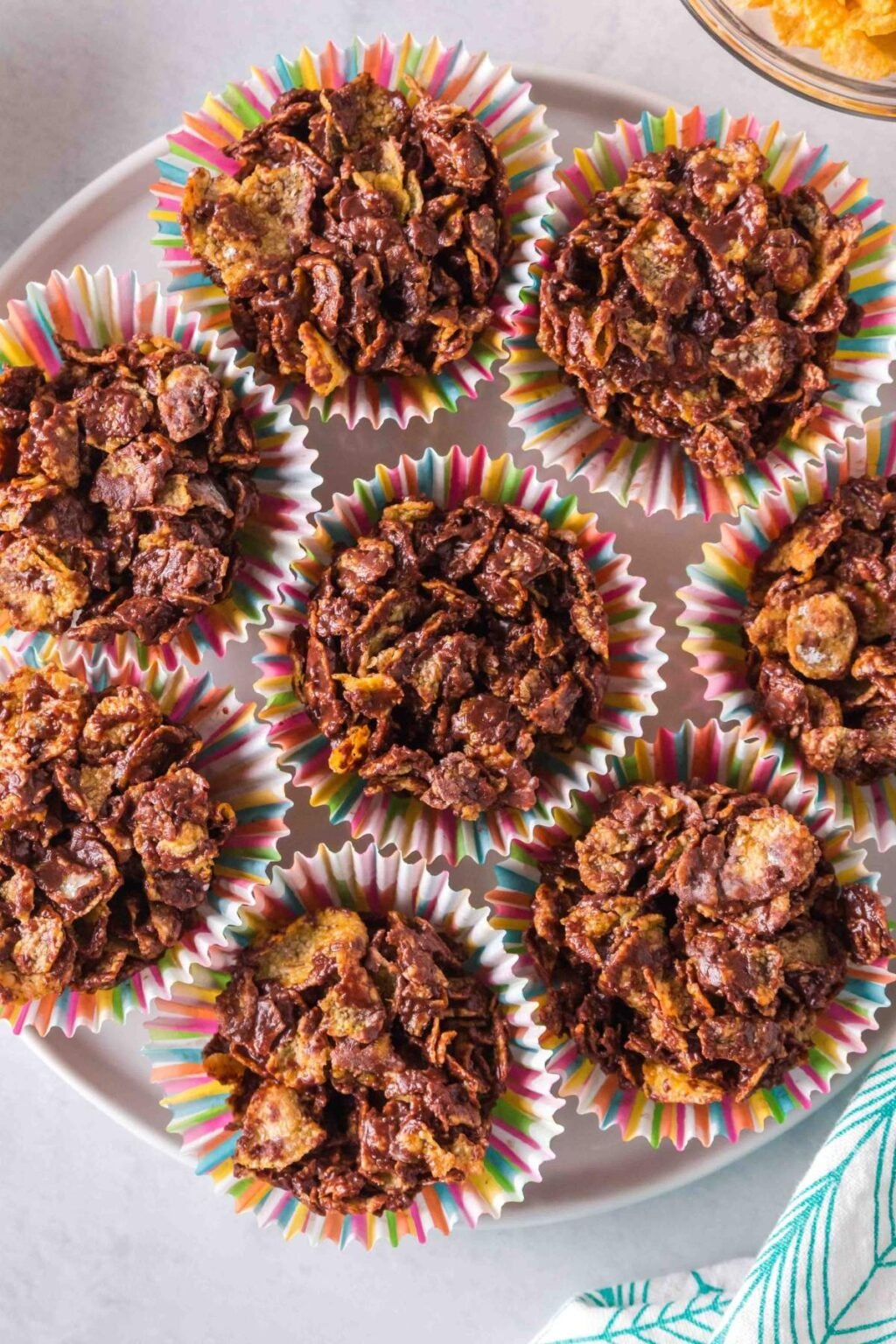 Chocolate Cornflake Cakes - xoxoBella