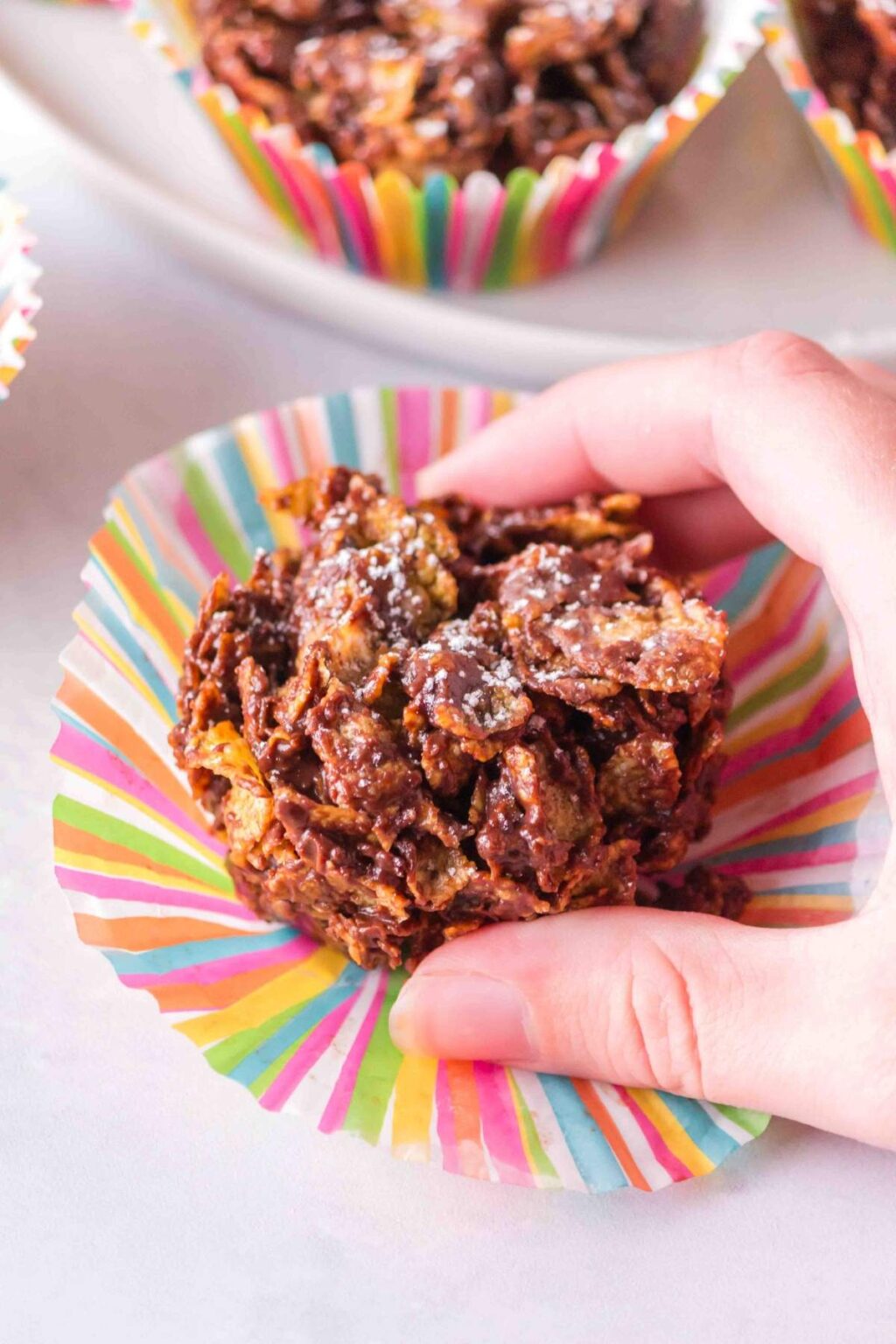 Chocolate Cornflake Cakes - xoxoBella