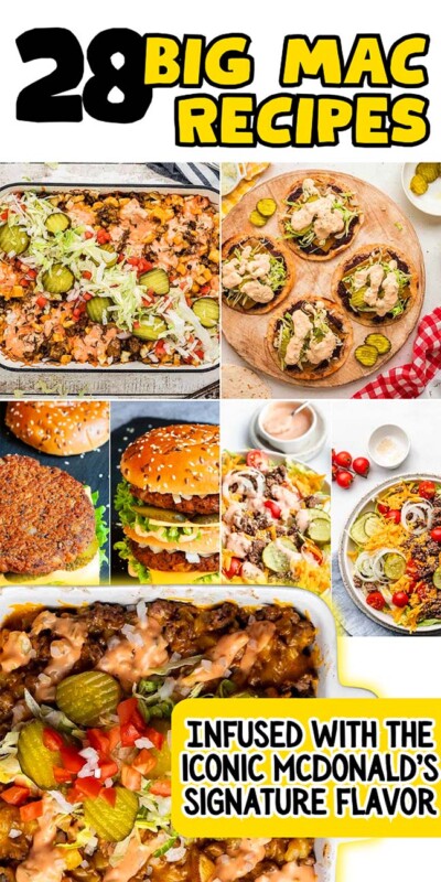 28 Big Mac Recipes Infused With McDonald's Signature Flavor - xoxoBella