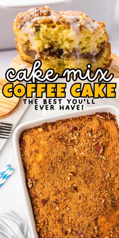 Cake Mix Coffee Cake - xoxoBella