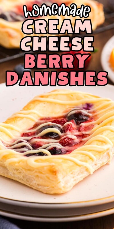 Cream Cheese Berry Danish - xoxoBella