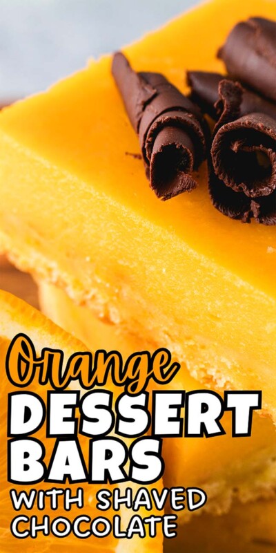 Orange Bars - xoxoBella