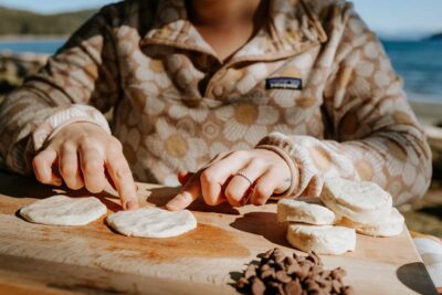 Pie Iron Cherry Pie - xoxoBella