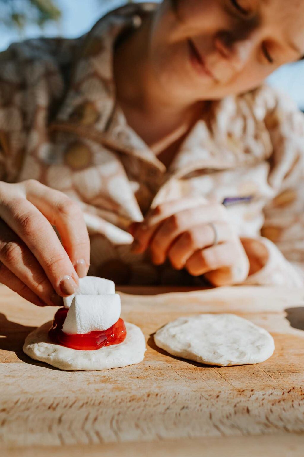 Pie Iron Cherry Pie - xoxoBella
