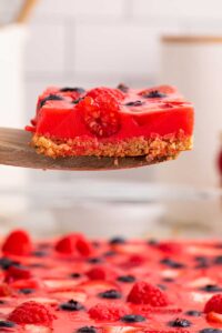 Mixed Berry Jello Dessert - xoxoBella