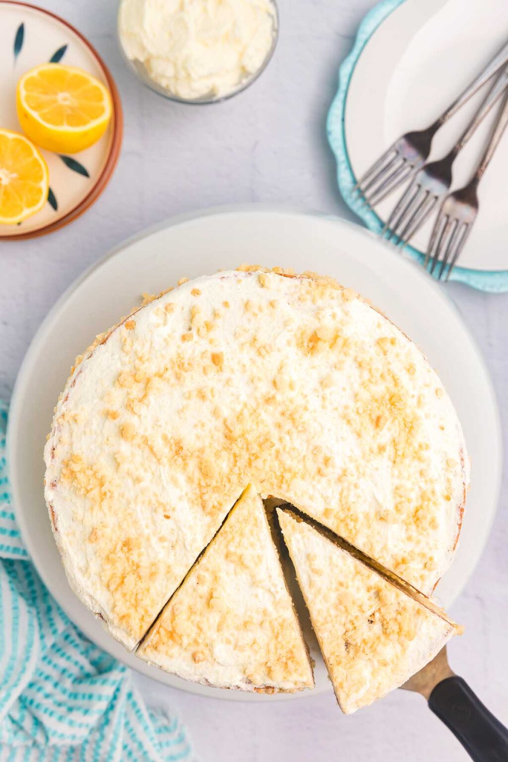 Italian Lemon Mascarpone Cake - xoxoBella
