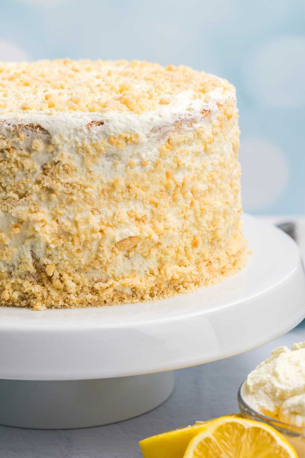 Italian Lemon Mascarpone Cake - xoxoBella