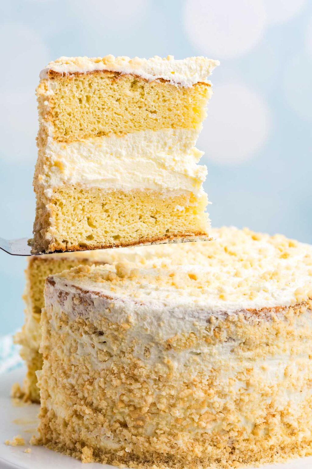 Italian Lemon Mascarpone Cake - xoxoBella