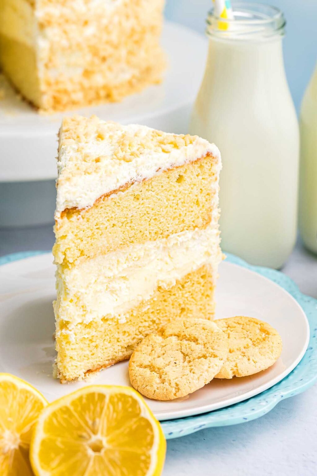 Italian Lemon Mascarpone Cake - xoxoBella
