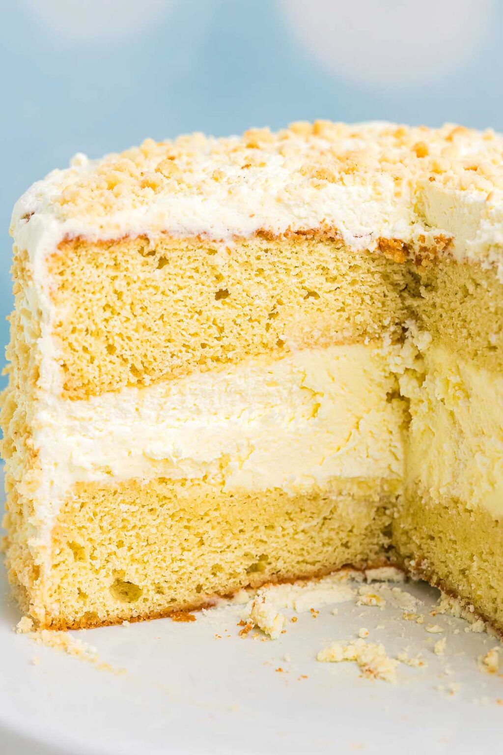 Italian Lemon Mascarpone Cake - xoxoBella