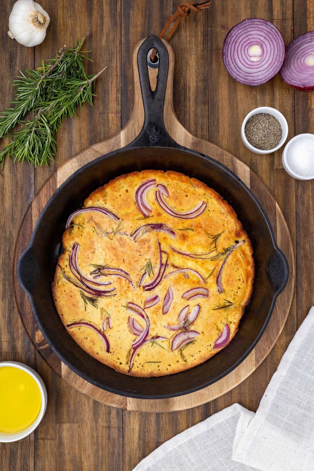 Farinata - Italian Chickpea Pancake Flatbread - xoxoBella