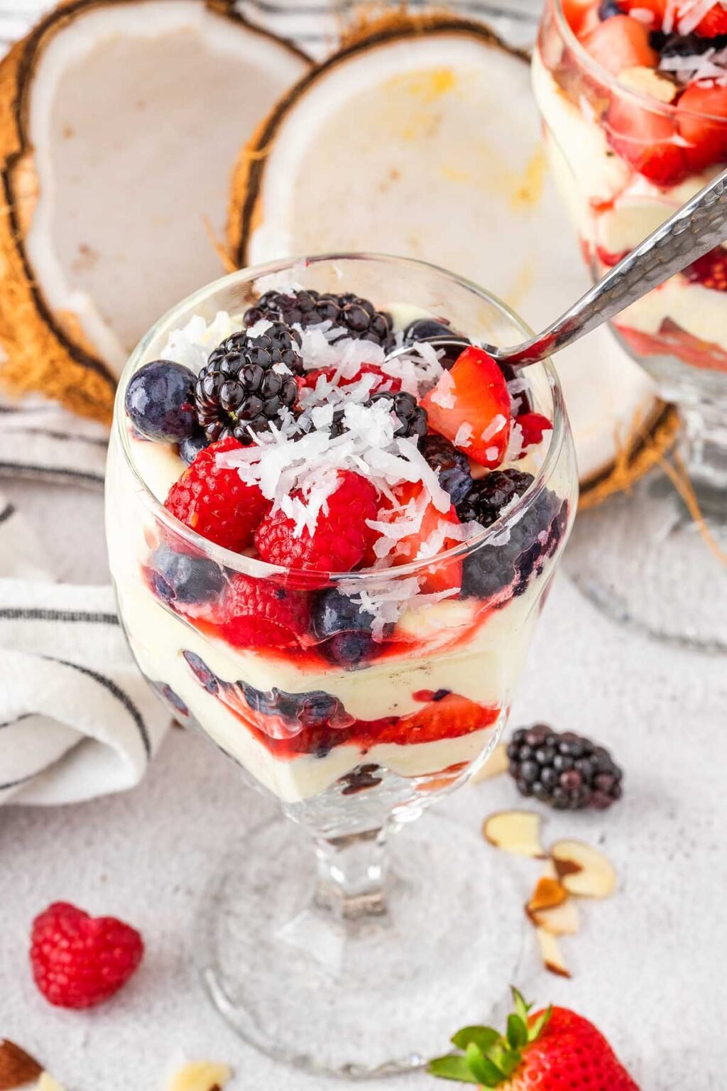 Mixed Berry Parfait - xoxoBella