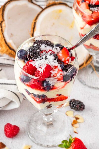 Mixed Berry Parfait - xoxoBella