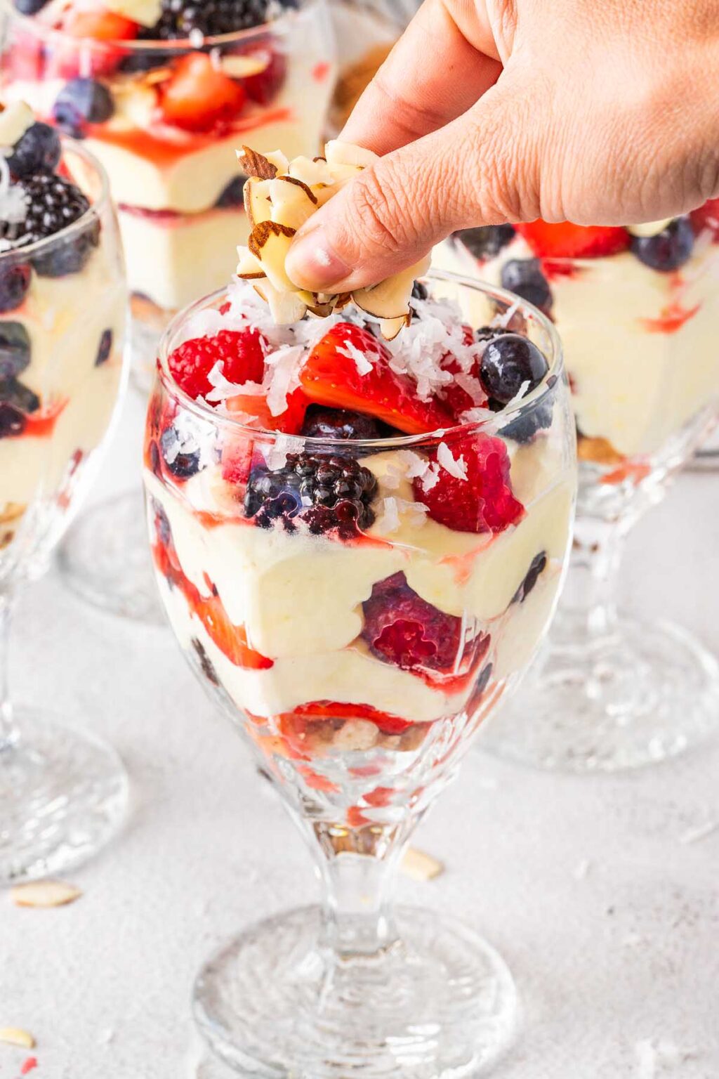 Mixed Berry Parfait - xoxoBella