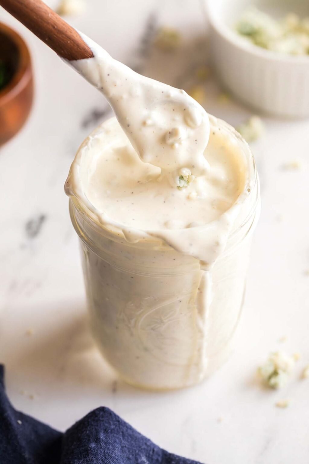Blue Cheese Dressing Recipe - xoxoBella