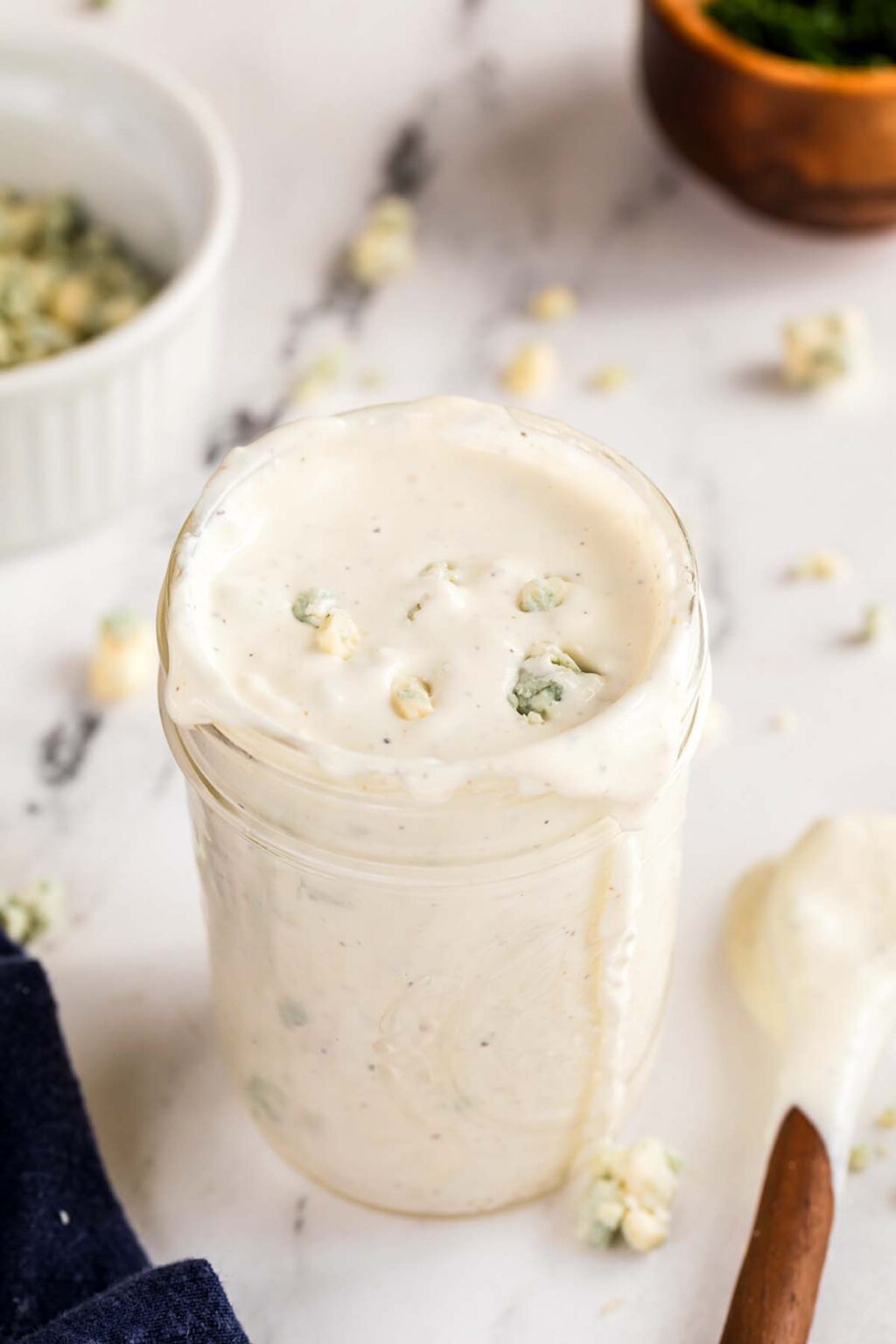 Blue Cheese Dressing Recipe - xoxoBella
